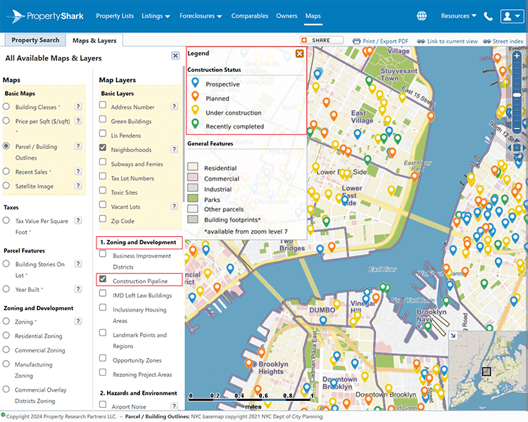 NYC's Construction Pipeline At A Glance | PropertyShark